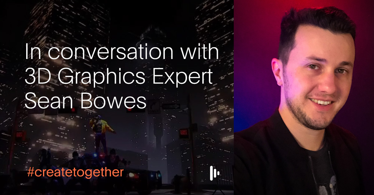 In conversation with 3D Graphics Expert Sean Bowes | disguise